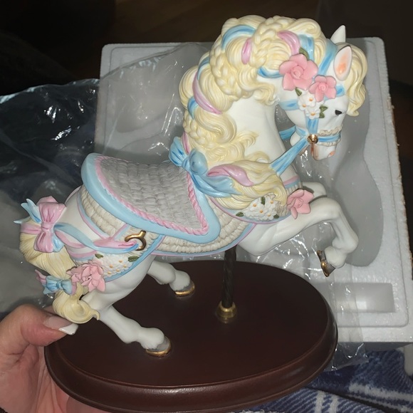 Lenox | Art | Lenox Carousel Horse Limited All Original Packaging And ...